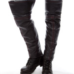 Women’s Thigh High Leather Half Chaps | Lissa Hill Leather
